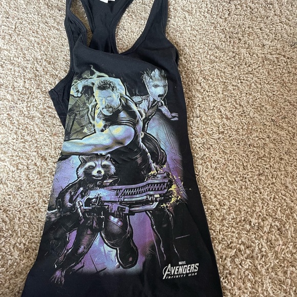Marvel | Tops | Marvel Avengers Infinity War Thor Tank Top | Poshmark